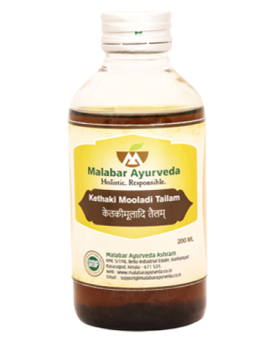 Buy Malabar Kethaki Mooladi Tailam Online